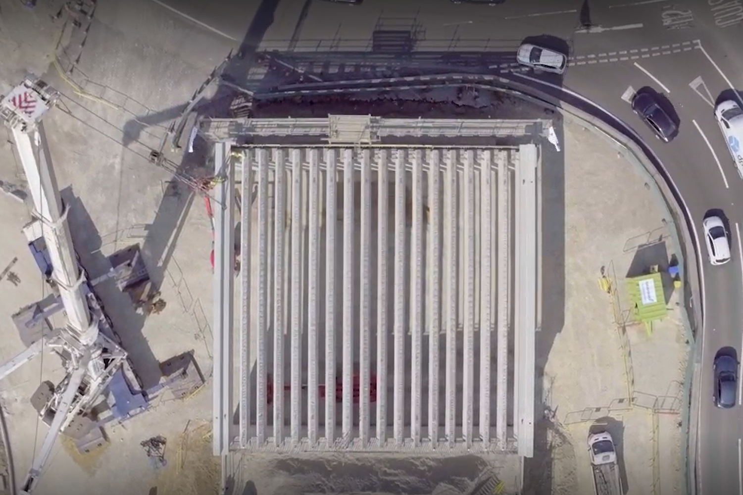 Bridge beam lift a major milestone on M2 project