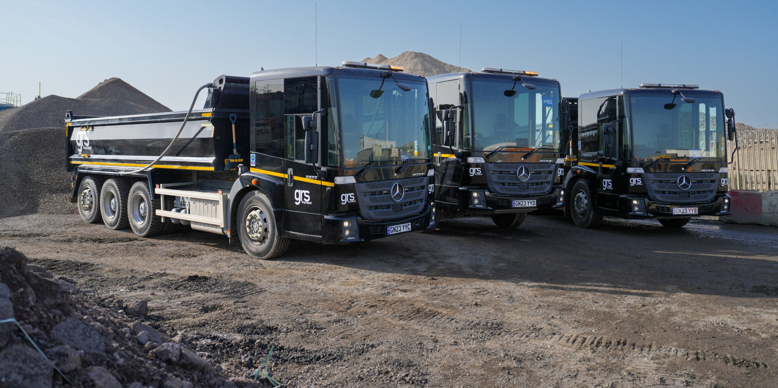 GRS Group proves low-entry trucks are up to tough construction work